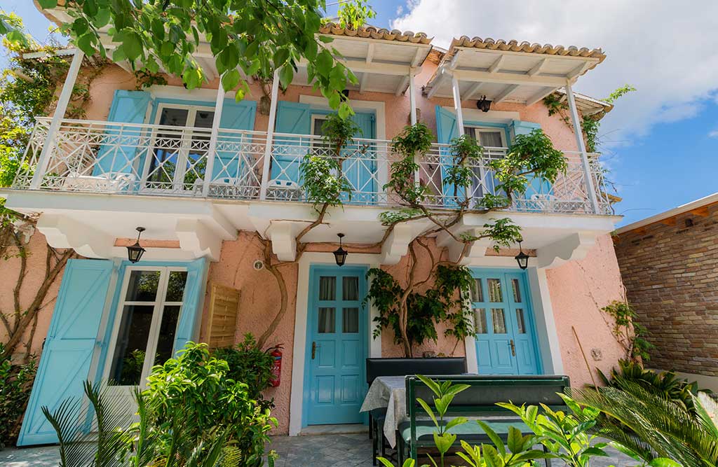 Two Bedroom Apartment with fireplace | Valentino Corfu